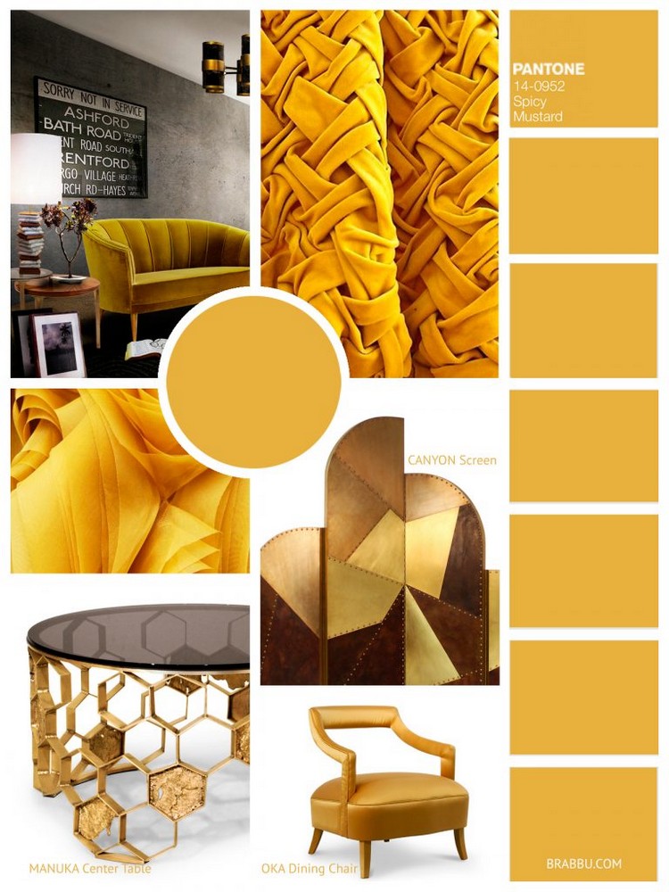 Best moodboard color ideas according to Pantone for interior home ...