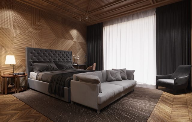 Dark Bedroom Interior Design: Cozy and Stylish