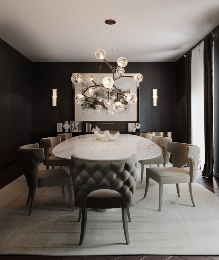 Modern Dining Room Tables Fit For A Family Gathering
