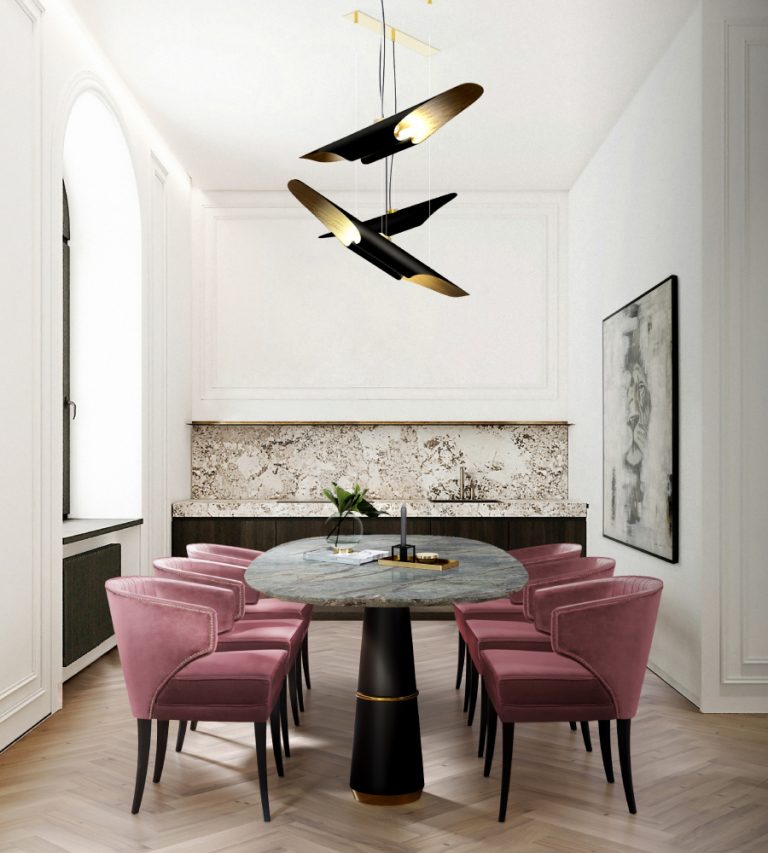 Modern Dining Room Ideas: Golden Inspirations